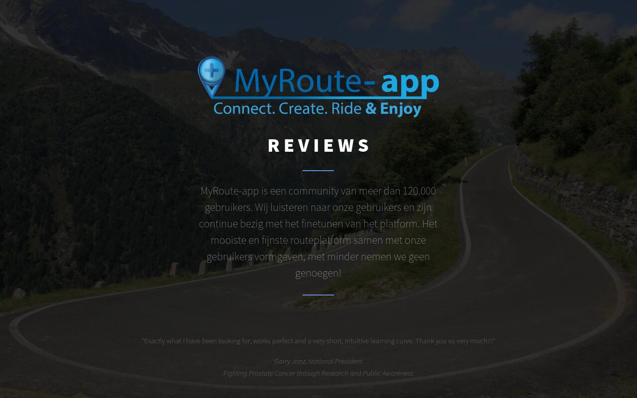 Reviews MyRoute-app Tyre NL